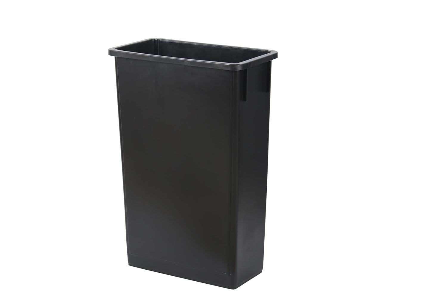 23-Gallon Black Slim Rectangular Trash Can – PlasticPrince