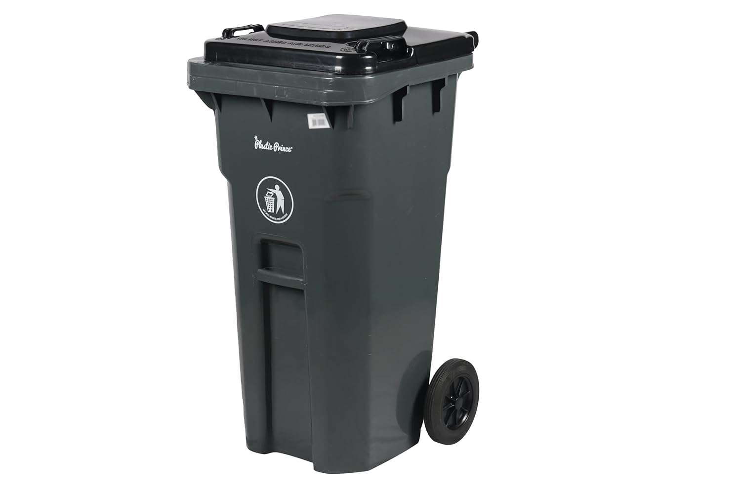 65-Gallon Gray Rollout Container – PlasticPrince